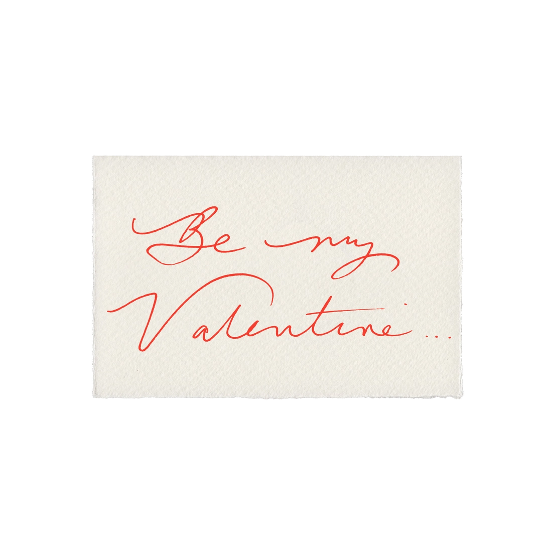 Be My Valentine Greeting Card – PAVEMENT