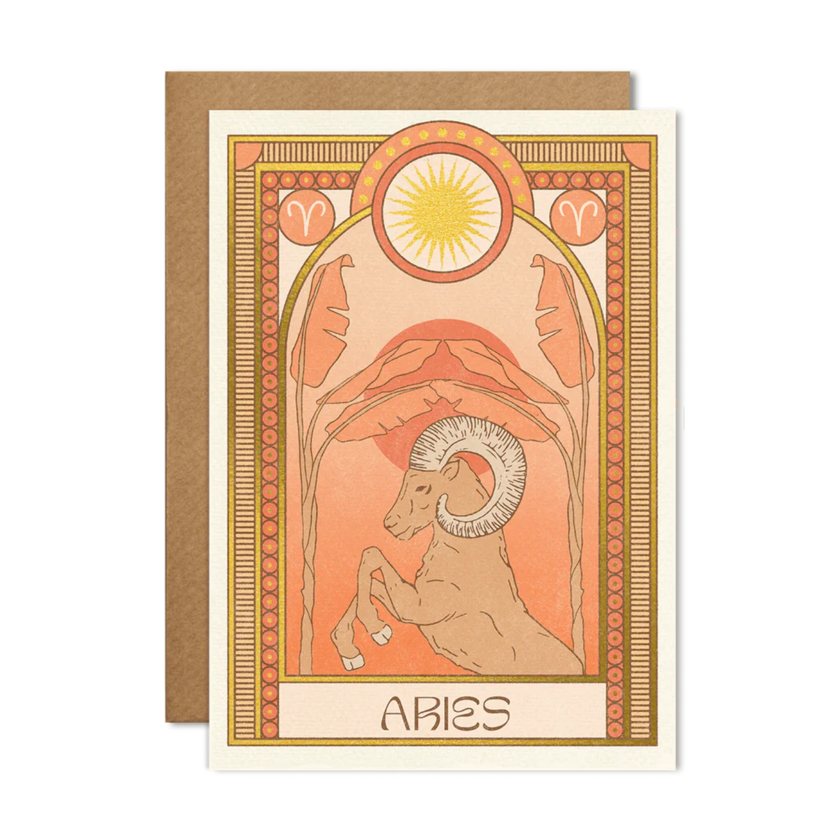 ARIES Zodiac Greeting Card – PAVEMENT