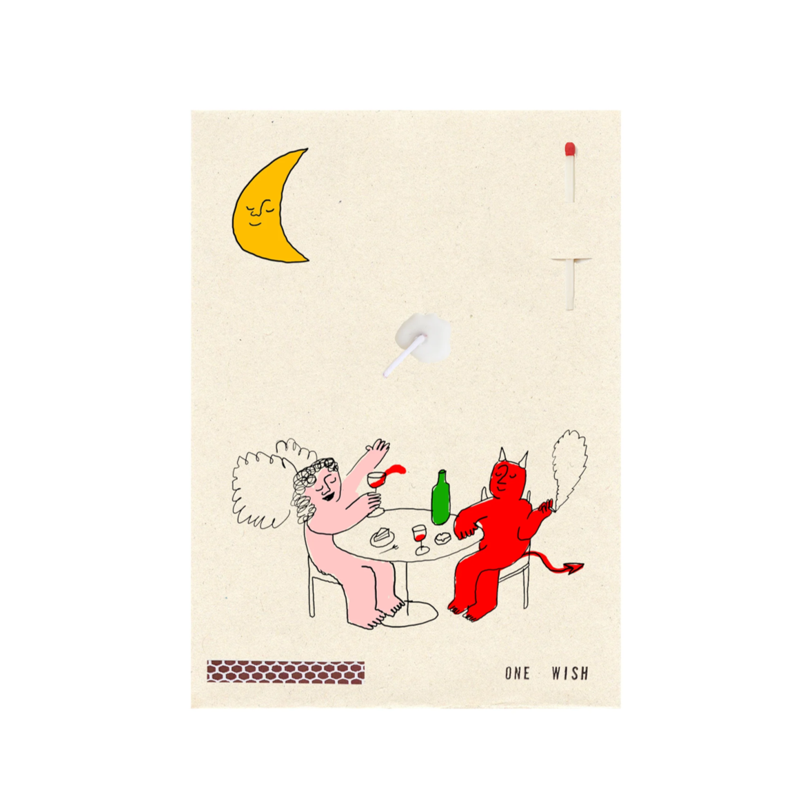 WISH CARD | ANGEL DEVIL DINNER – PAVEMENT